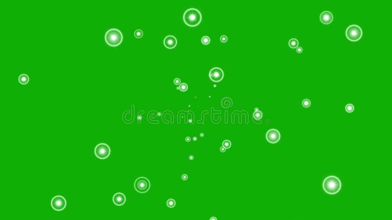 Magic Glitter Particles Motion Graphics with Green Screen Background ...