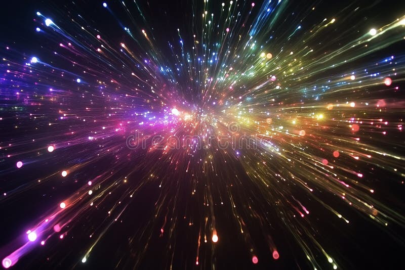 Magic Glow Sparkling Texture. Magical Star Dust Sparks Light Effect in ...