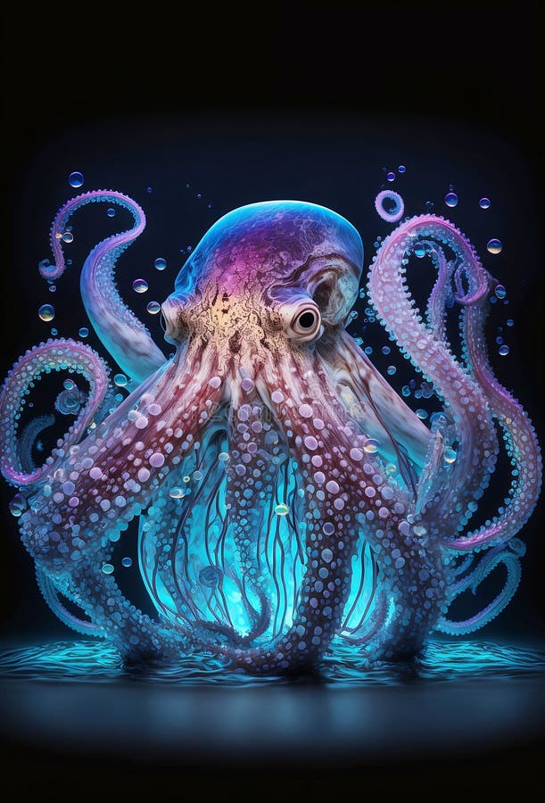 Transparent Octopus Stock Illustrations – 569 Transparent Octopus Stock ...