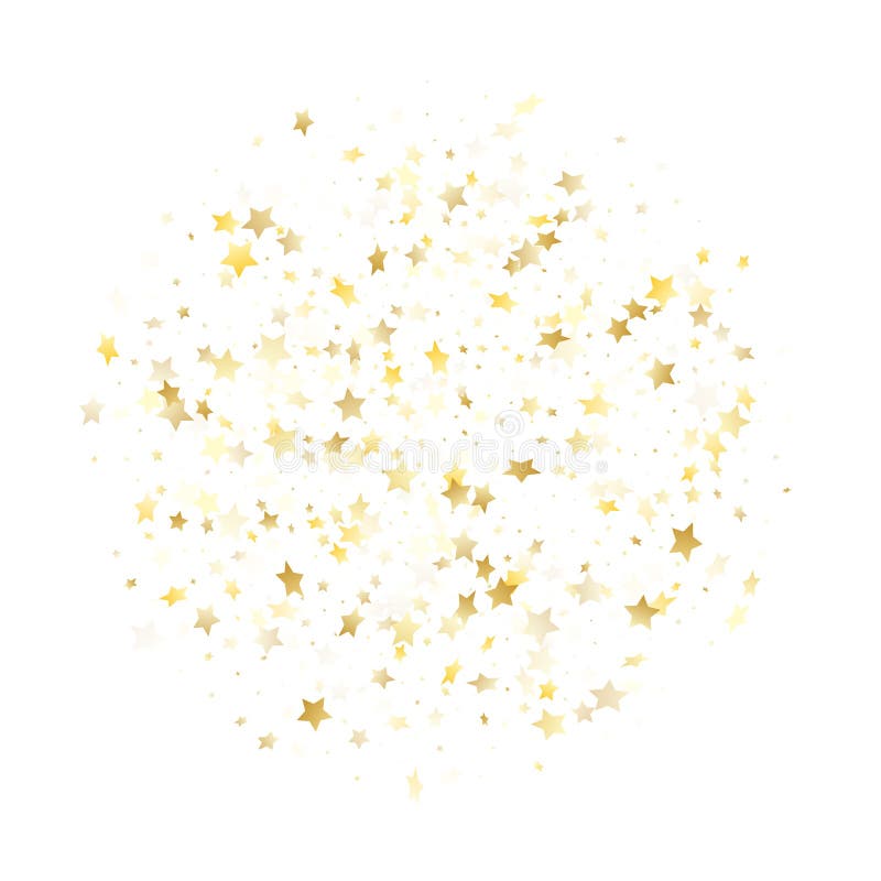 Magic Gold Sparkle Texture Vector Star Background. Stock Vector ...