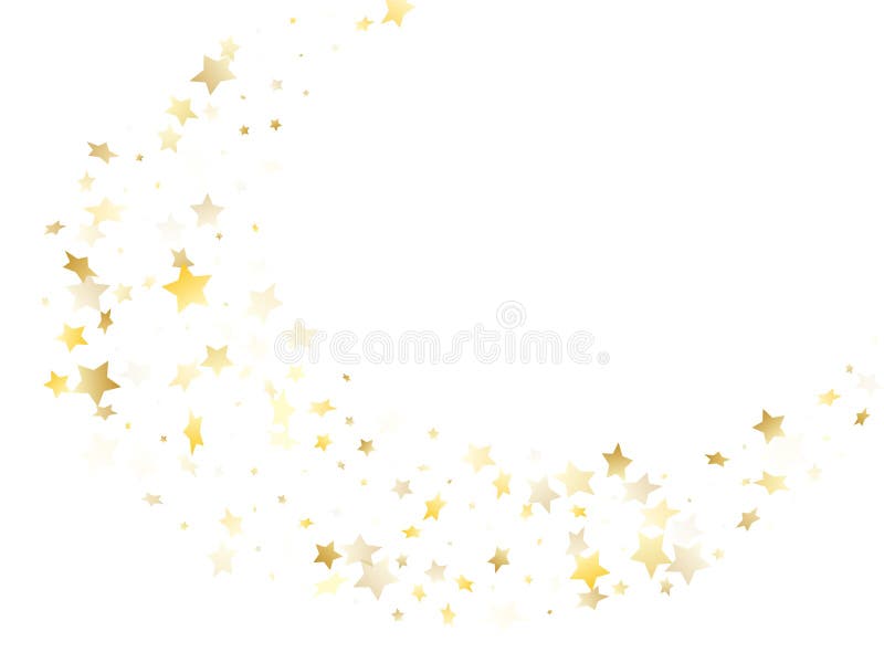 Magic Gold Sparkle Texture Vector Star Background. Stock Vector ...