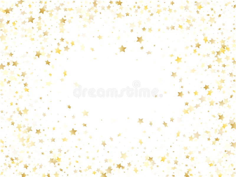 Magic Gold Sparkle Texture Vector Star Background. Stock Vector ...