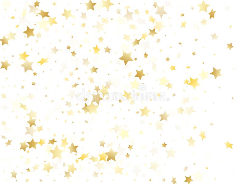 Magic Gold Sparkle Texture Vector Star Background. Stock Vector ...