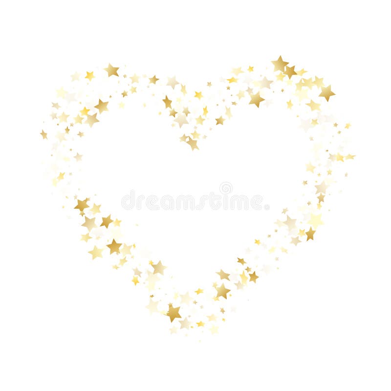 Magic Gold Sparkle Texture Vector Star Background. Stock Vector ...