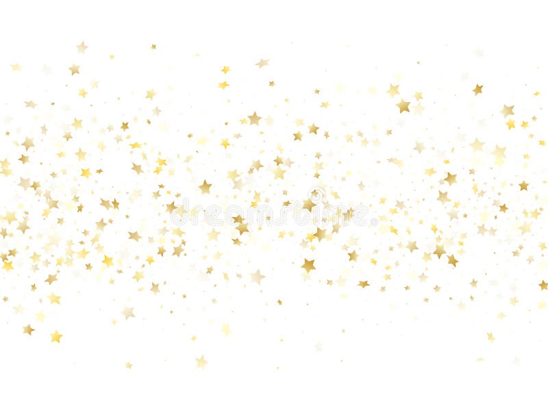 Magic Gold Sparkle Texture Vector Star Background. Stock Vector ...