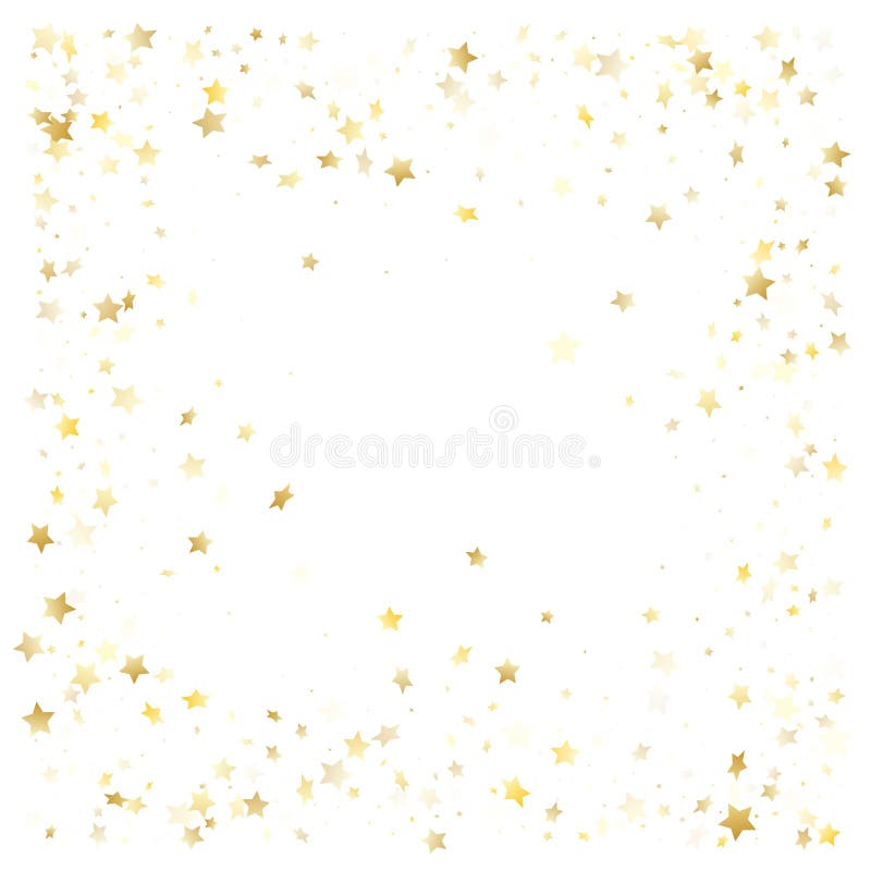 Magic Gold Sparkle Texture Vector Star Background. Stock Vector ...