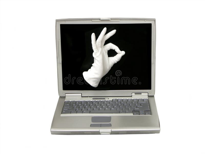 On-screen keyboard stock photo. Image of advancement, green - 986864