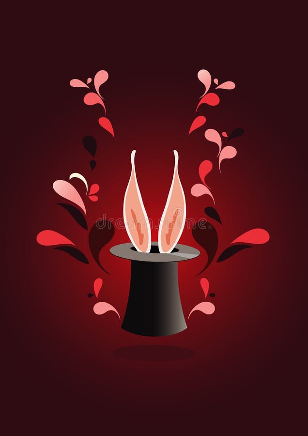 Magic hat stock vector. Illustration of wand, comic, wizard - 20151142