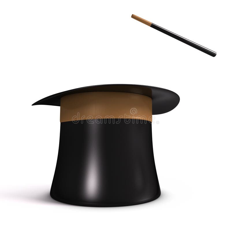 Magic Hat stock illustration. Illustration of sorcery - 23511635