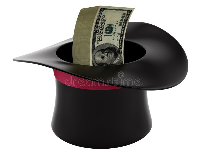 Magic hat stock illustration. Illustration of illusion - 25356914