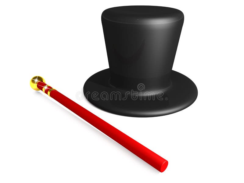 Magic hat stock illustration. Illustration of background - 28379288