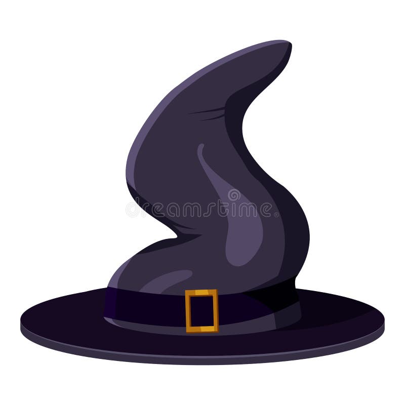 Magic Hat Icon, Cartoon Style Stock Illustration - Illustration of ...
