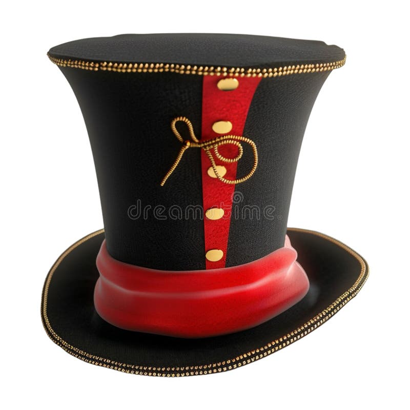 Magic Hat for Magician on Transparent Background - Ai Generated Stock ...