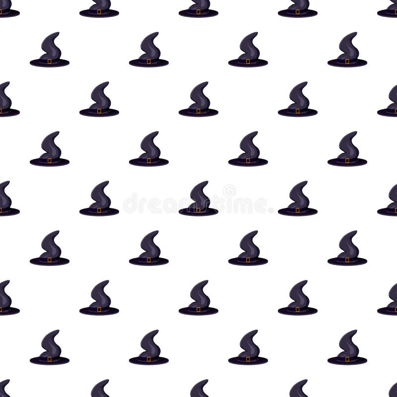 Magic hat pattern stock vector. Illustration of celebration - 96602772