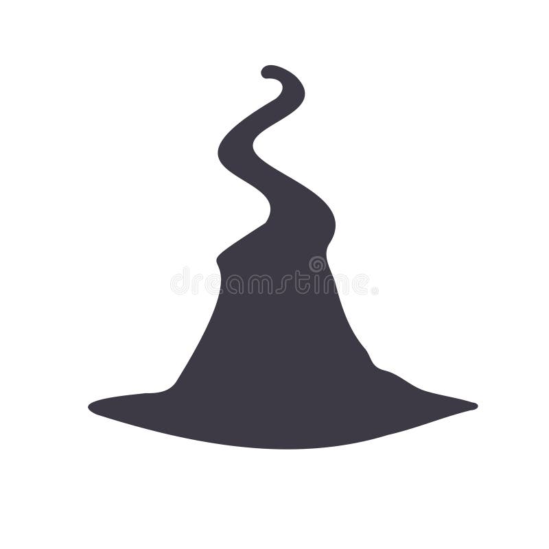 Magic Hat, Wizard Hat, Witch Hat for Halloween Decoration Stock Vector ...