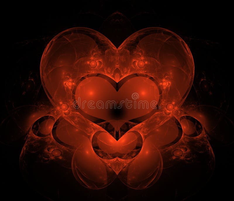 Magic Heart stock illustration. Illustration of attraction - 12665541