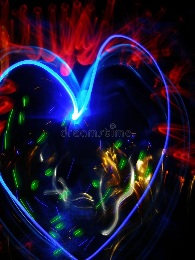 Magic heart stock illustration. Illustration of yellow - 4820188