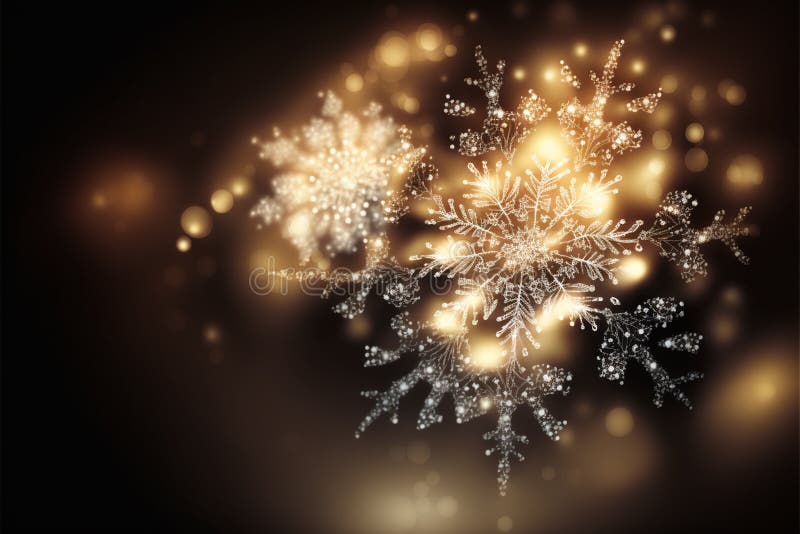 Magic Holiday Abstract Glitter Background with Blinking Stars and ...