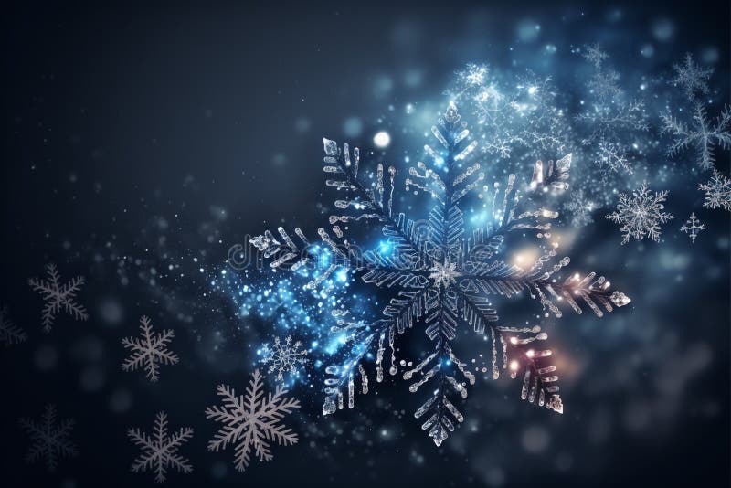 Magic Holiday Abstract Glitter Background with Blinking Stars and ...