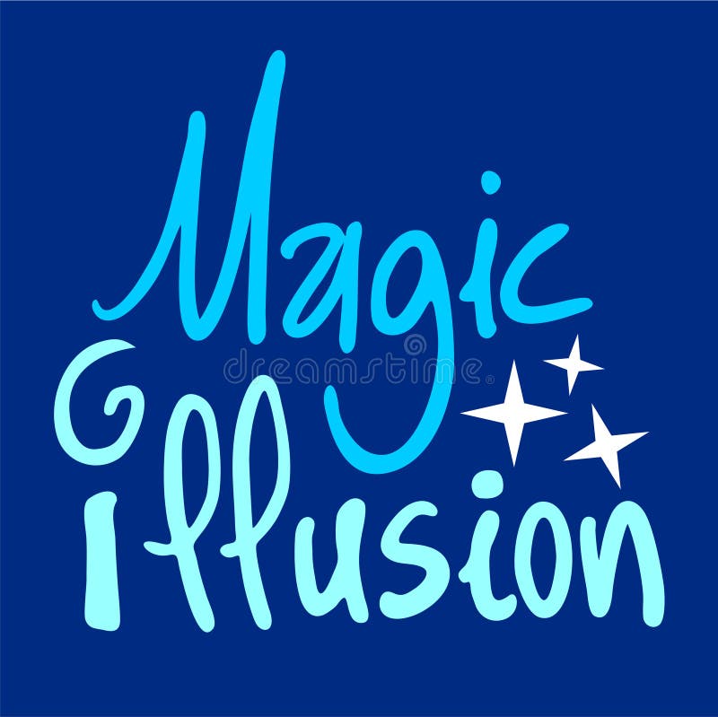 Magic illusion sign stock vector. Illustration of trick - 57107613