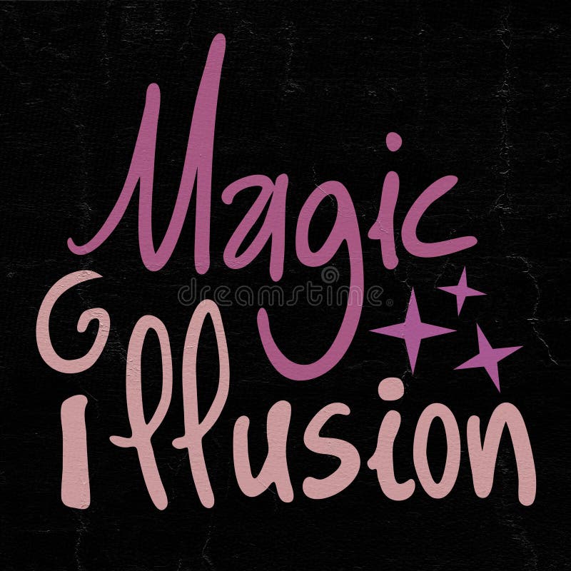 Magic illusion symbol stock illustration. Illustration of wand - 80998072