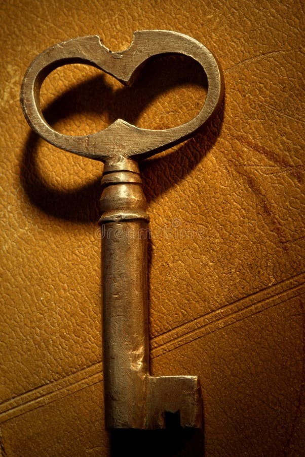 Magic key stock photo. Image of sepia, retro, gold, secret - 2065220