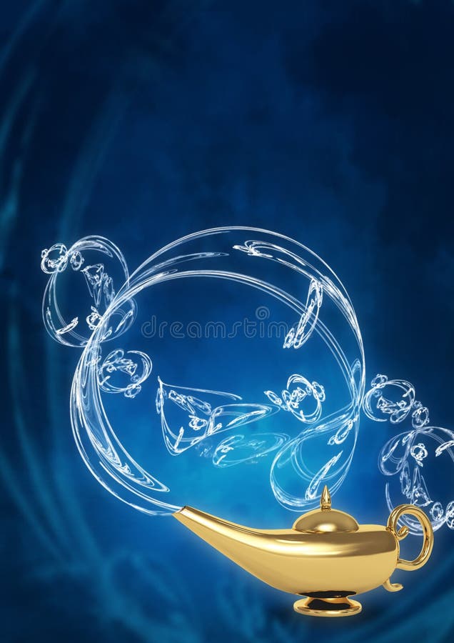 Magic lamp stock image. Image of light, genie, culture - 9141169
