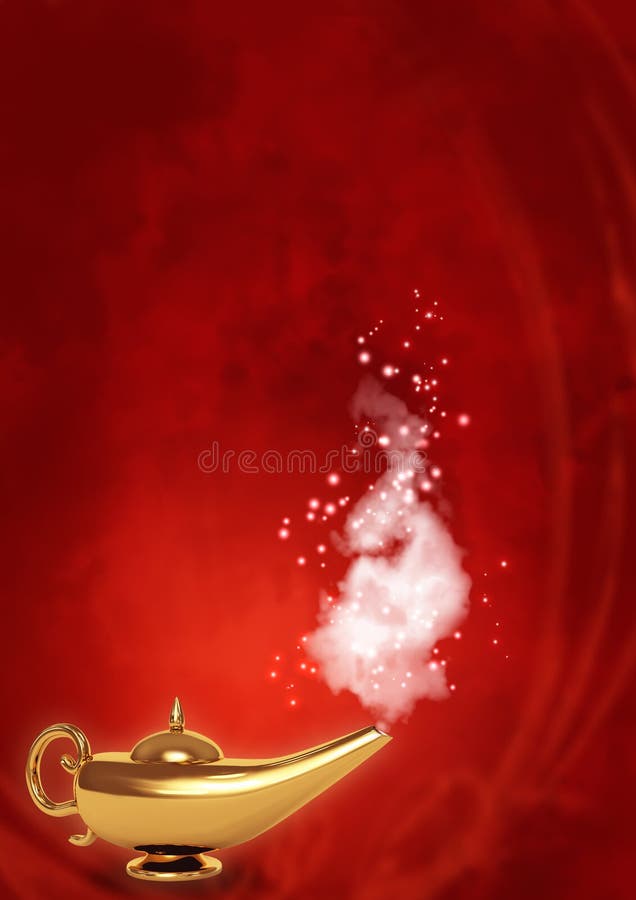 Magic lamp stock image. Image of light, genie, culture - 9141169