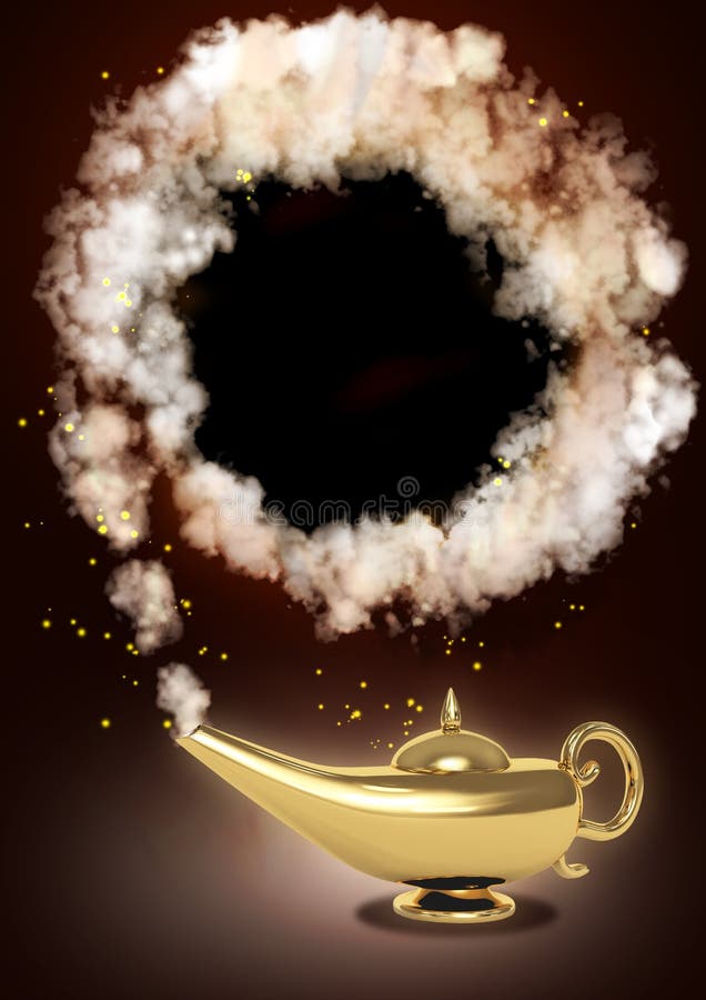 Magic lamp stock image. Image of light, genie, culture - 9141169