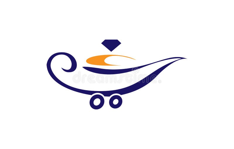 Magic Lamp of Aladin Vector Icon Stock Vector - Illustration of ...