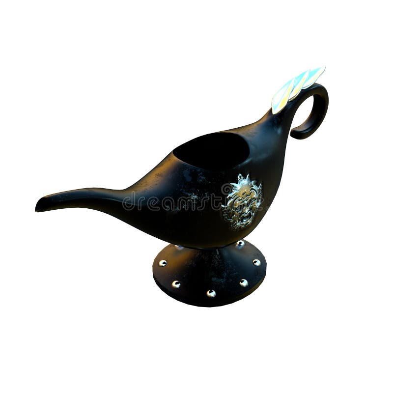 Magic lamp stock illustration. Illustration of fantasy - 67633914