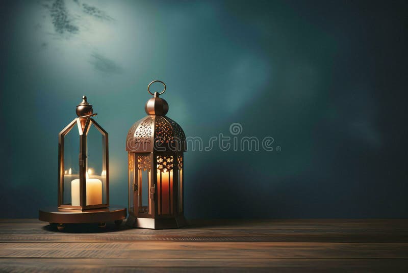 Magic Lamp in the Night Magic Lamp in the Dark Arabic Islamic ...