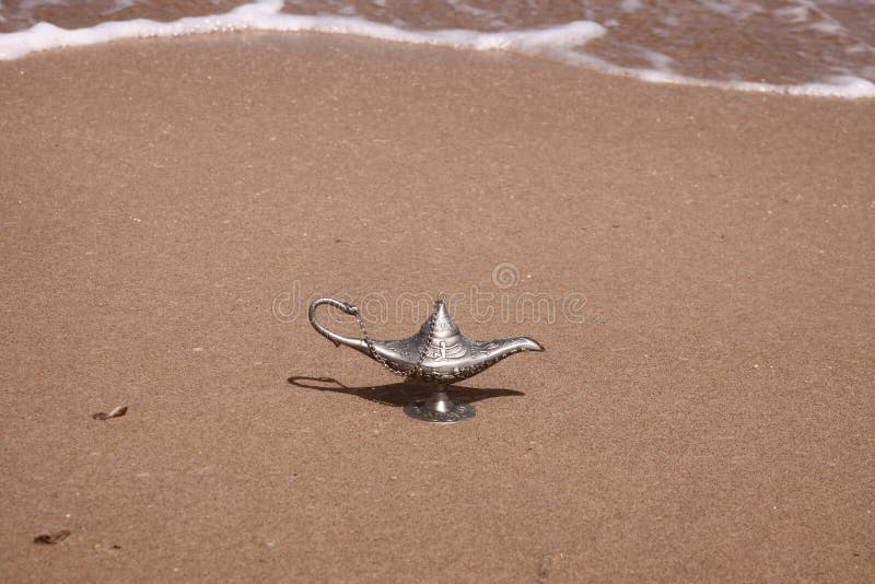 Magic lamp of alladin stock photo. Image of cloudscape - 23574886