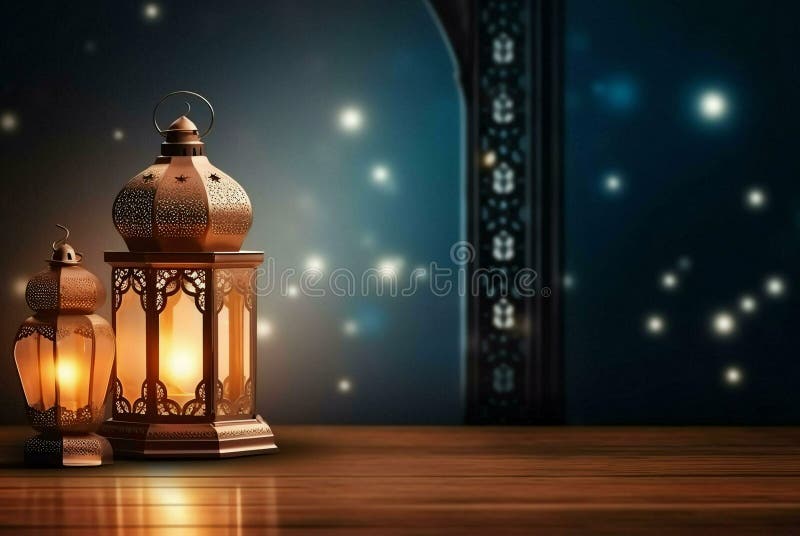 Magic Lamp in the Snow Magic Lamp in the Night Mosque in the Night ...