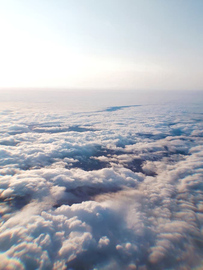 Magic Landscape. between Sky and Land Stock Photo - Image of land ...