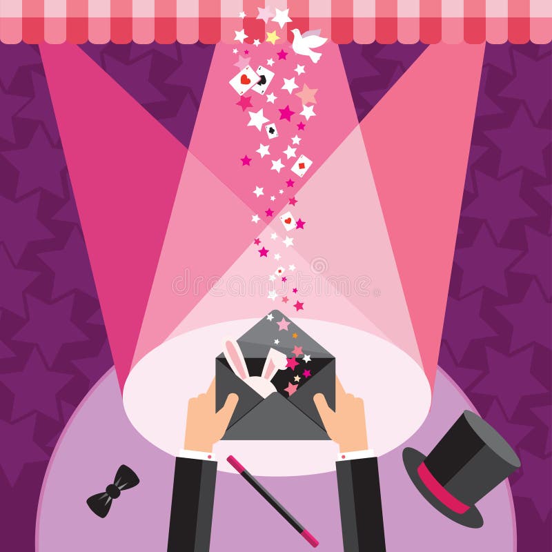 Open Magic Letter Stock Illustrations – 537 Open Magic Letter Stock ...