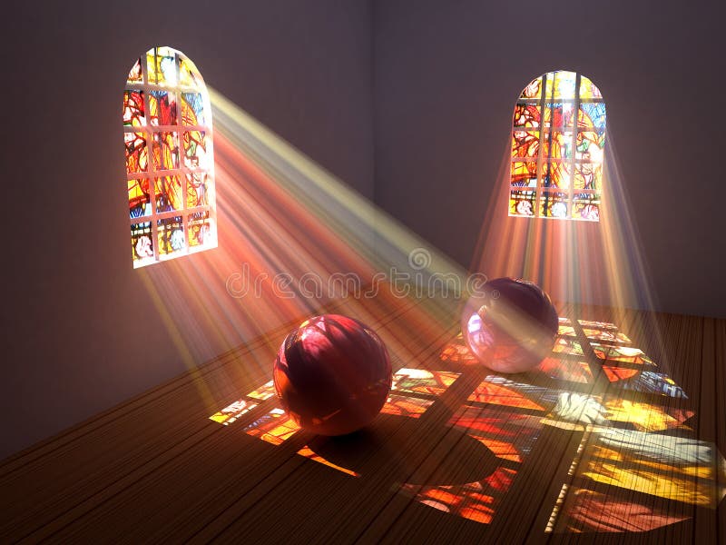 Magic light stock illustration. Illustration of floor - 13292078