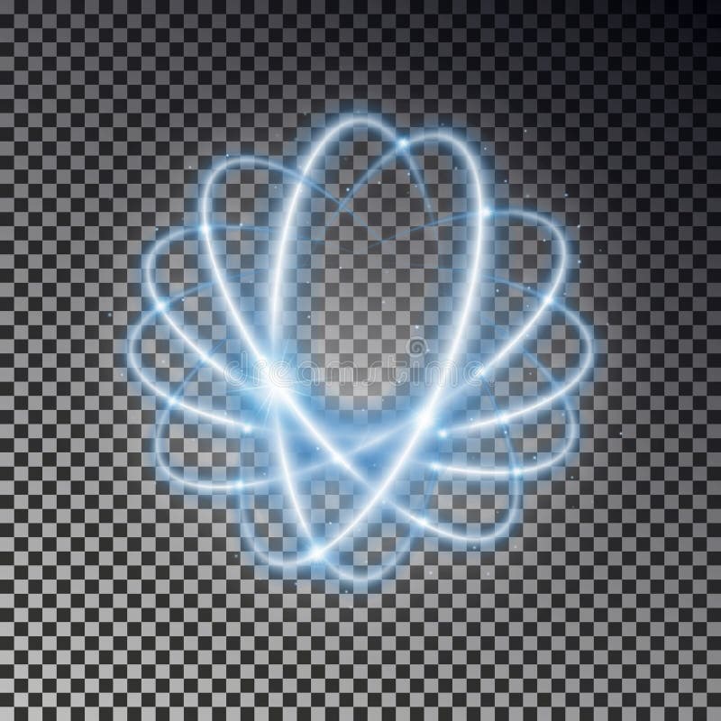 Magic Light Ball Effect. Power Circle Vector Stock Vector ...