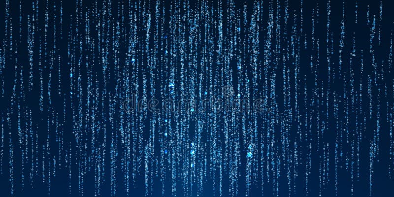 Magic Light Effect Shiny Sparkles Falling Abstract Background. Stock ...