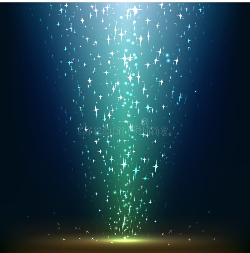 Magic light stock vector. Illustration of mystery, beautiful - 31795065