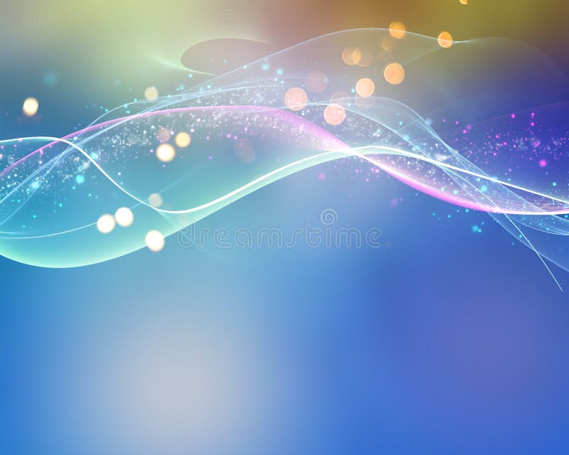 Magic lights background stock illustration. Illustration of flowing ...