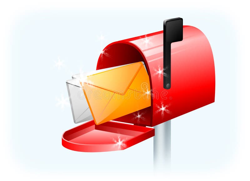 Magic mailbox stock illustration. Illustration of magic - 19465987