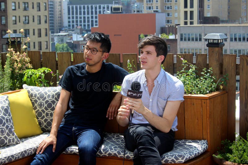 Magic Man Films a Session at Mophonics Studio in New York Editorial ...