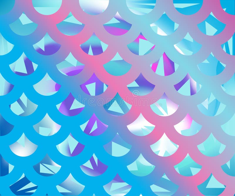 Blue Shining Mermaid Tail Background Stock Illustrations – 13 Blue ...