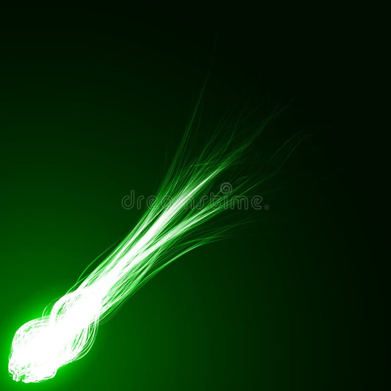 Magic meteor stock vector. Illustration of neon, chaos - 48611972