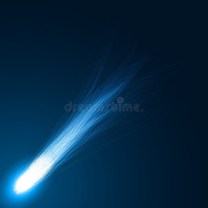 Magic meteor stock vector. Illustration of neon, chaos - 48611972