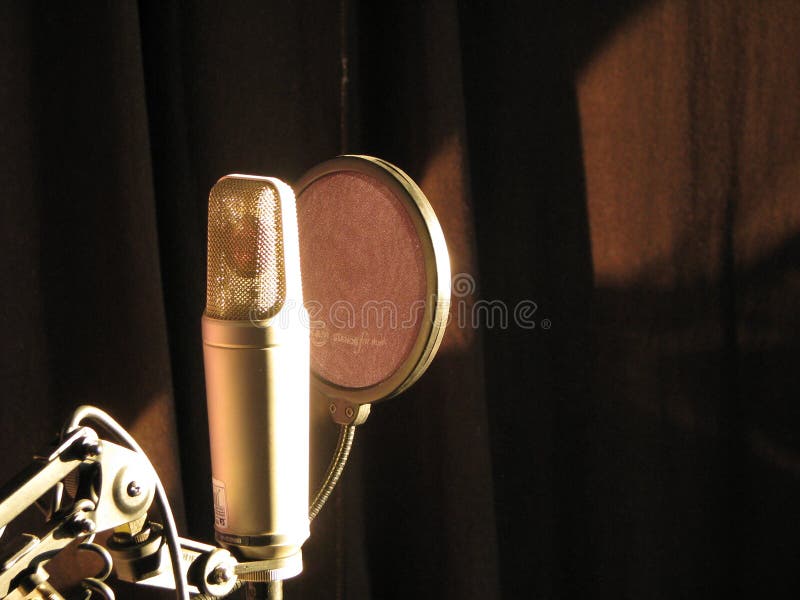 Magic microphone. editorial photography. Image of shadow - 53569392