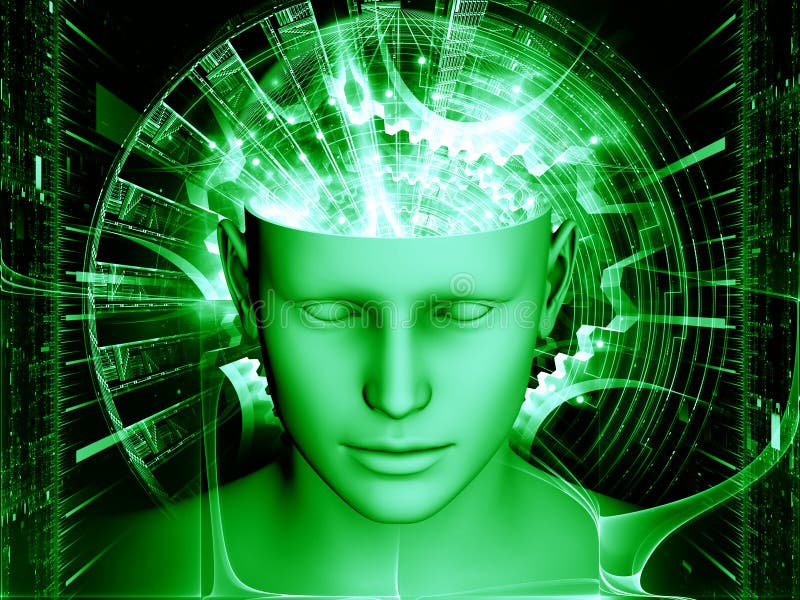 Magic of the Mind stock illustration. Illustration of glow - 32872994