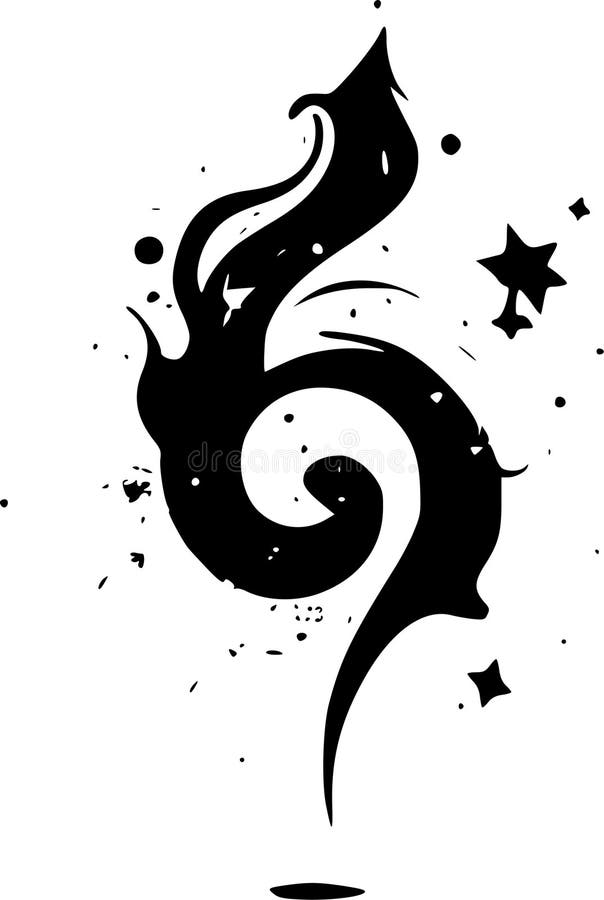 Magic - Minimalist and Simple Silhouette - Vector Illustration Stock ...