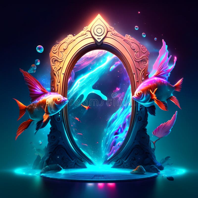 Goldfish, Magic Fish, Crucian Carp, Carp Isolated on White Close-up ...